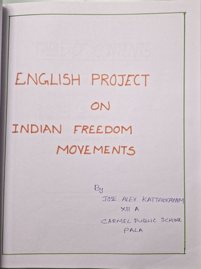 Indian Freedom Movements | PDF