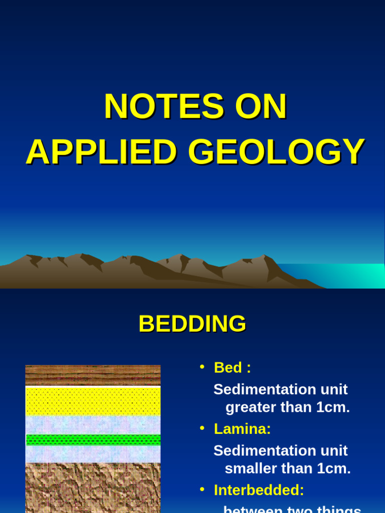 05 - Geology & Sample Description | PDF | Minerals | Geological Formation