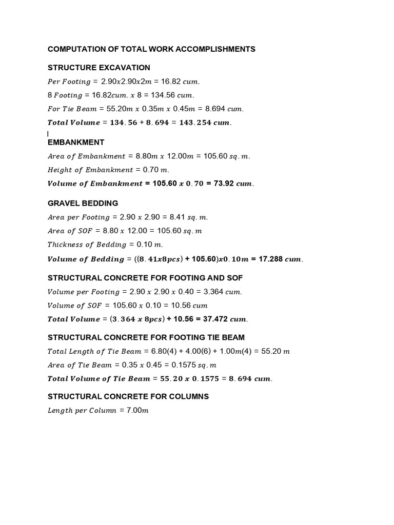 Swa Computation | PDF | Building Engineering | Architectural Design