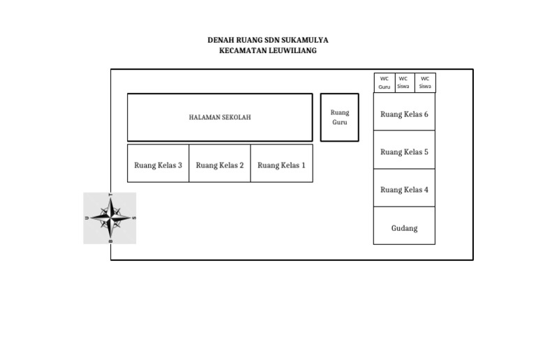 Denah Ruang SDN Sukamulya | PDF