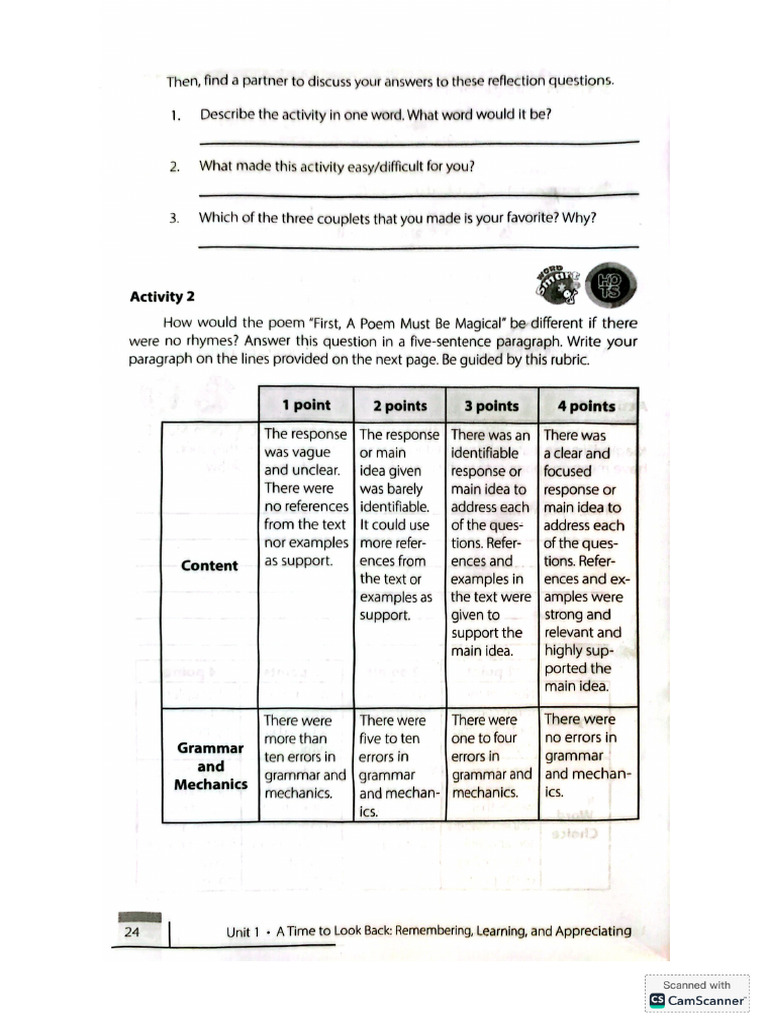 English Activity 2 (Asynchronous) | PDF