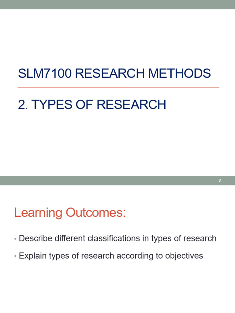 Types of Research Methods Explained | PDF | Statistics | Qualitative ...