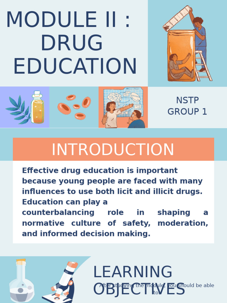 Drug Education and Prevention Module | PDF | Substance Abuse | Adolescence