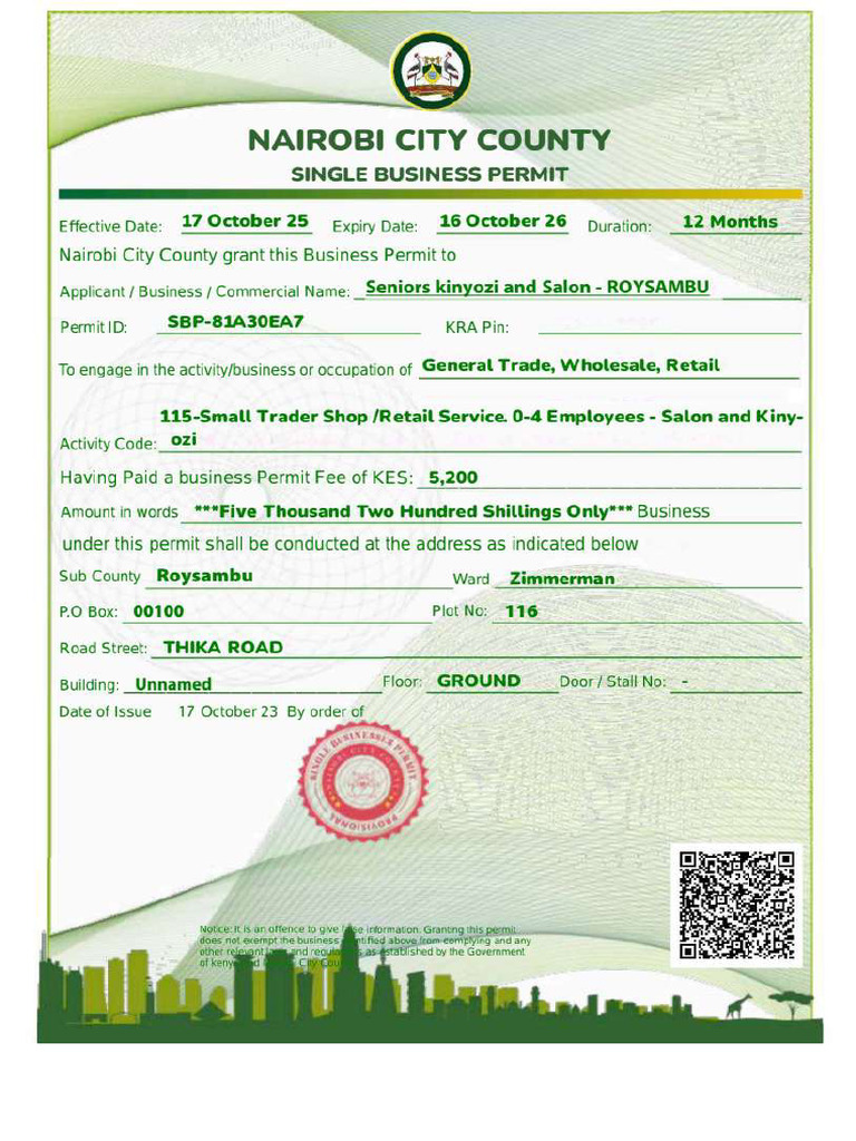 Business Permit | PDF