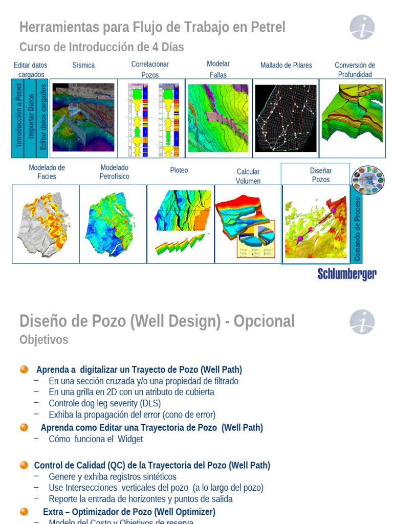 C20 Petrel Intro Well Design Versión Español 2007 | PDF | Ciencias de ...