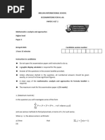 IB Math AA HL Paper 3 Questionbank | PDF | Function (Mathematics ...