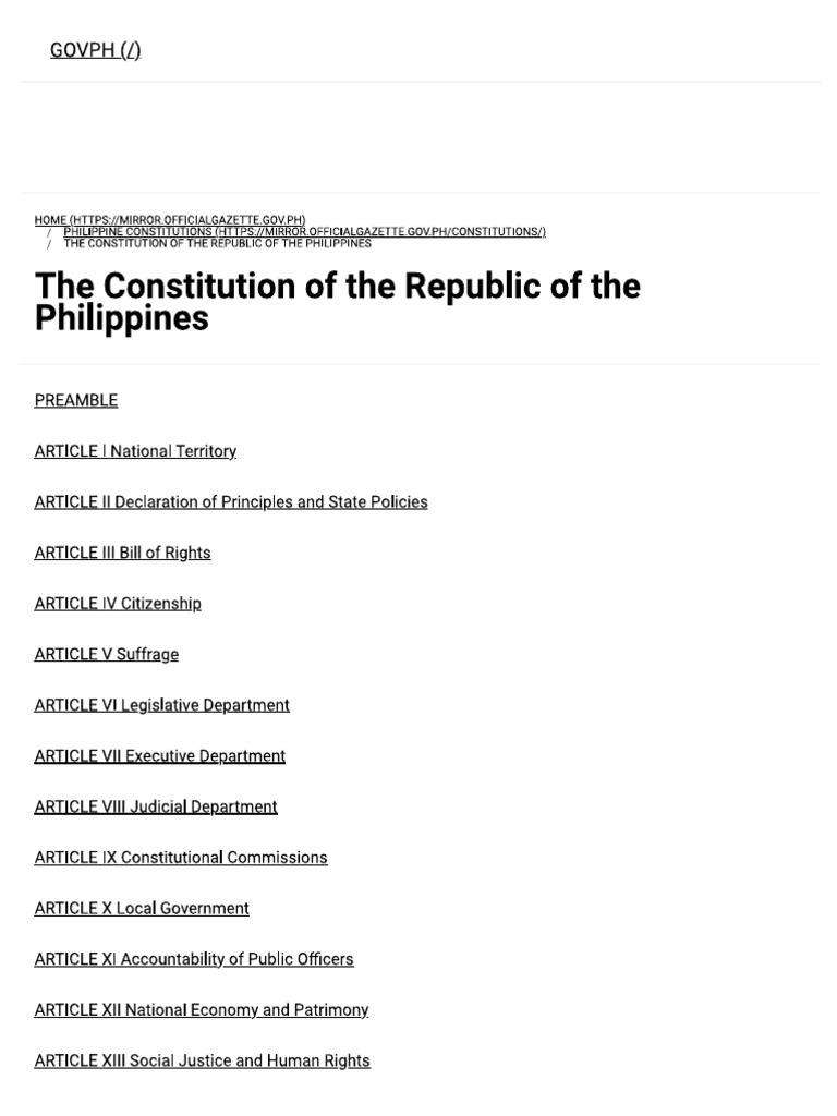 1987 Consti | PDF
