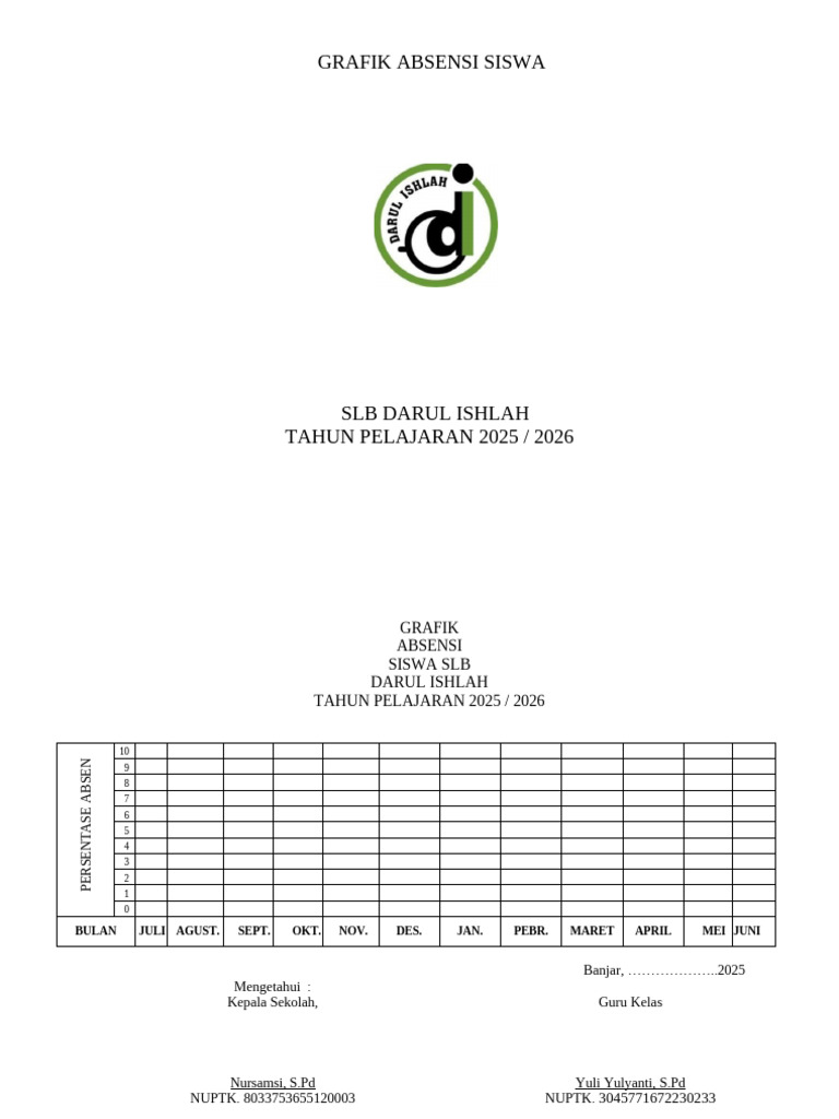 Ilide - Info Grafik Absensi Siswa PR | PDF