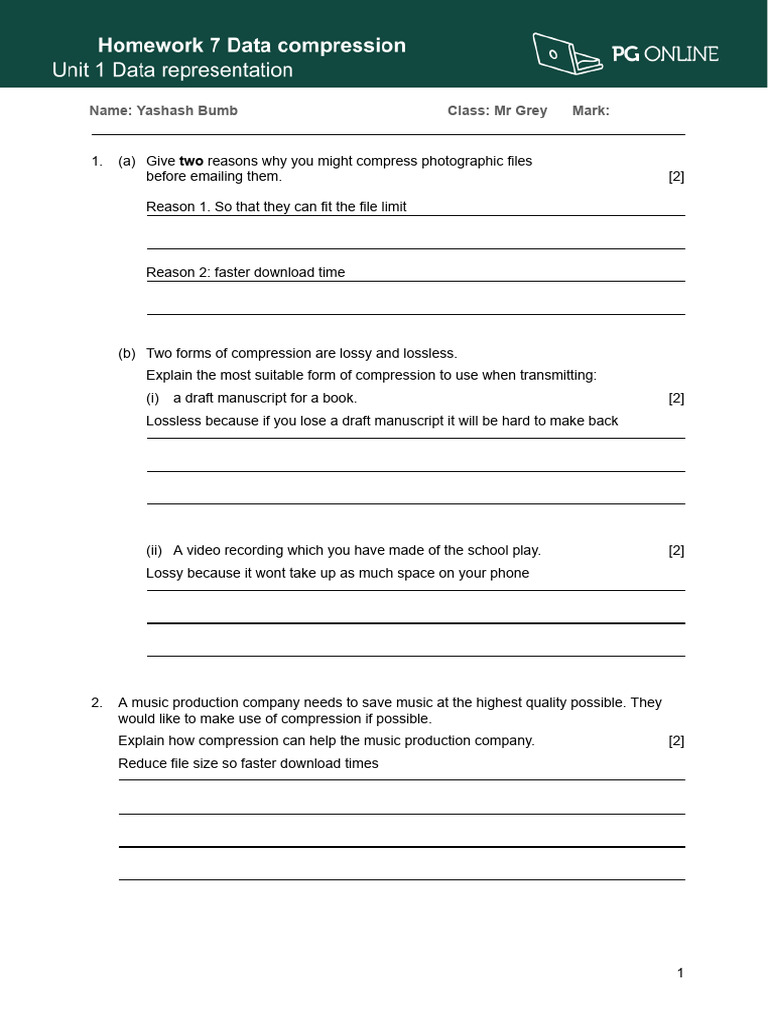 Yashash Bumb (10R20) - T7 Homework 7 | PDF