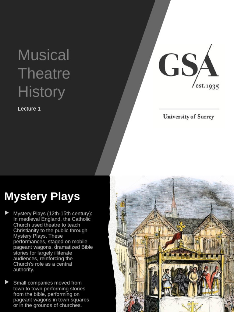 History of Musical Theatre: Key Developments | PDF | W. S. Gilbert | Opera