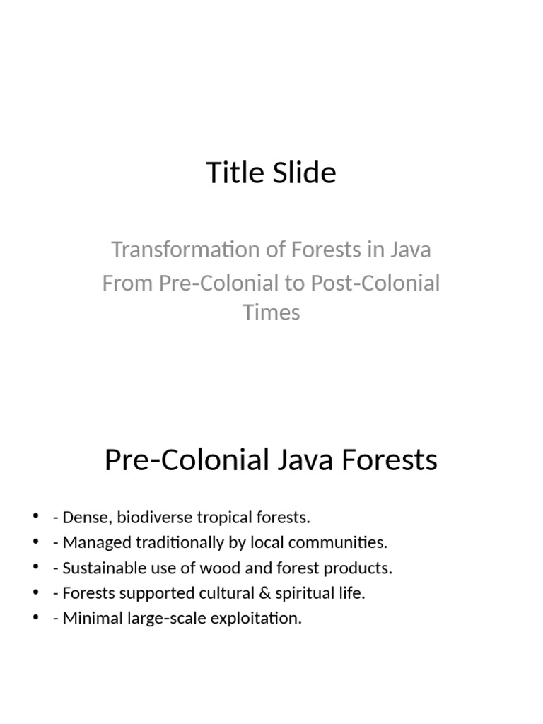 Java Forest Transformation | PDF