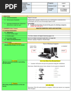 Operating a Desktop Computer Basics | PDF | Button (Computing ...