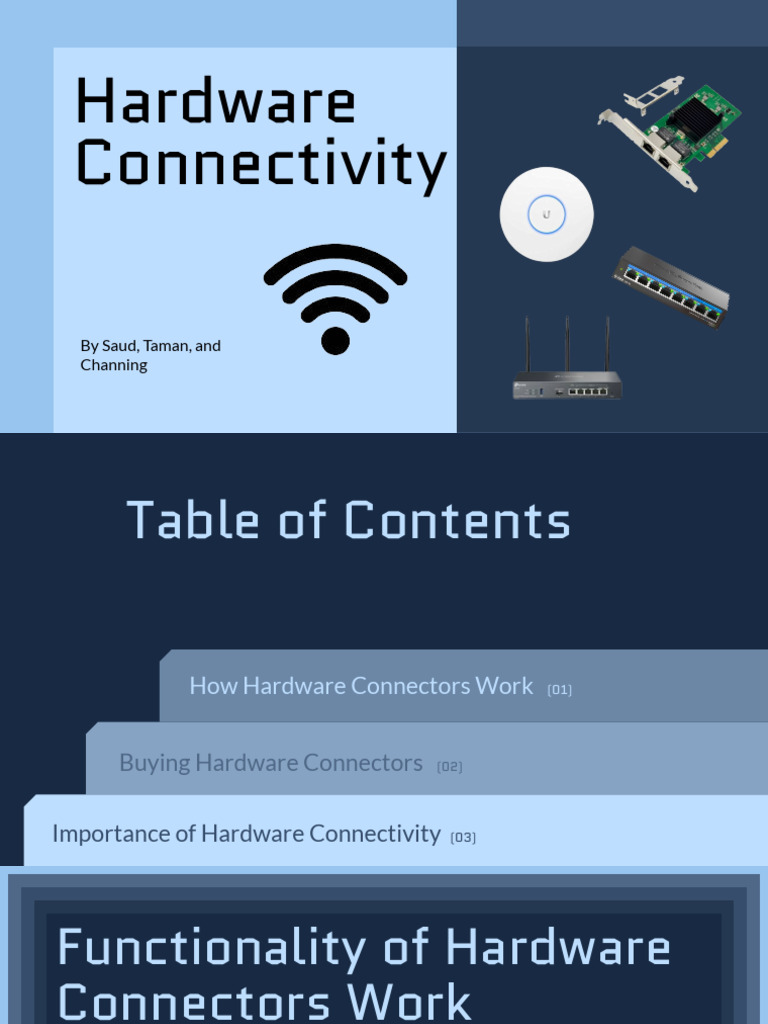Hardware Conectivity Group Project | PDF | Local Area Network ...