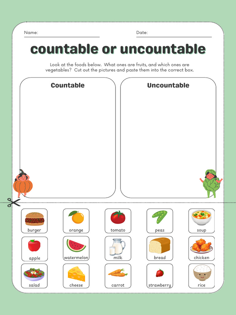 Fruits or Vegetables Sorting Activity For Science in A Colorful and ...