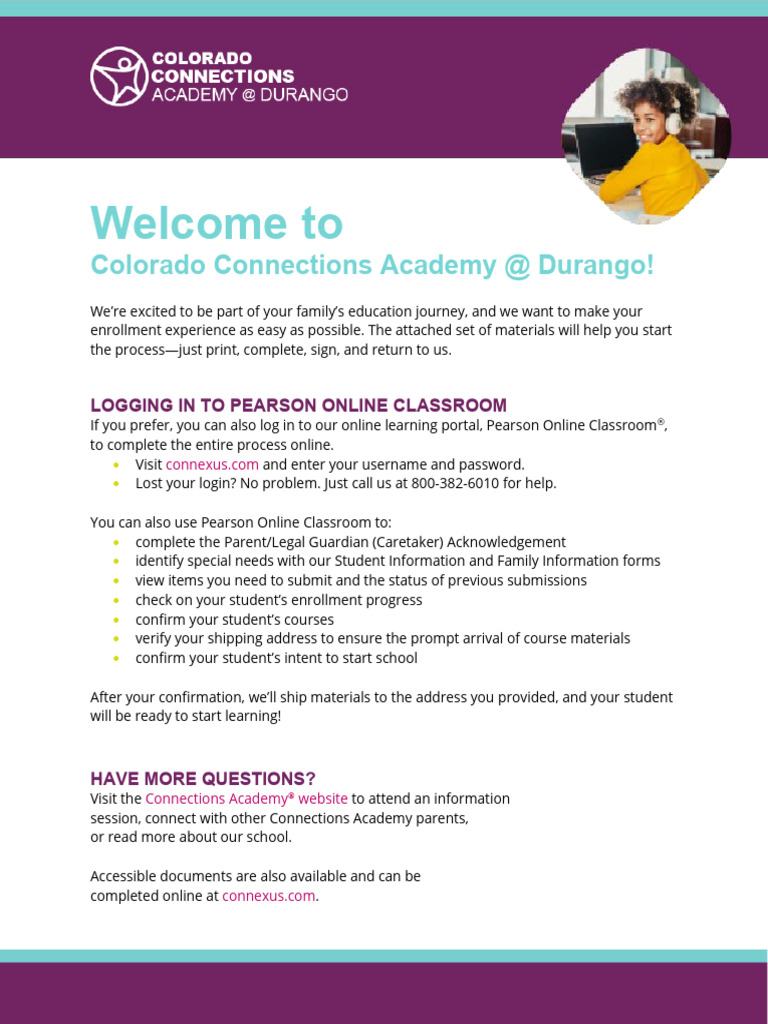 23-24 ColoCAD Enrollment Package - FILLABLE 2 | PDF | Vaccines ...