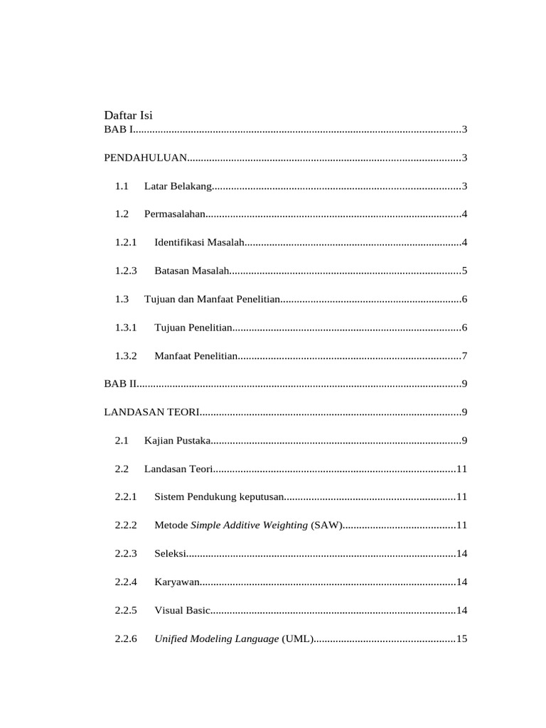 Skripsi Bab1 2 3 | PDF