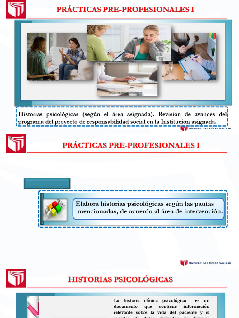 PPT 1 Sesion 5 - Educativa | PDF | Sicología | Historial médico