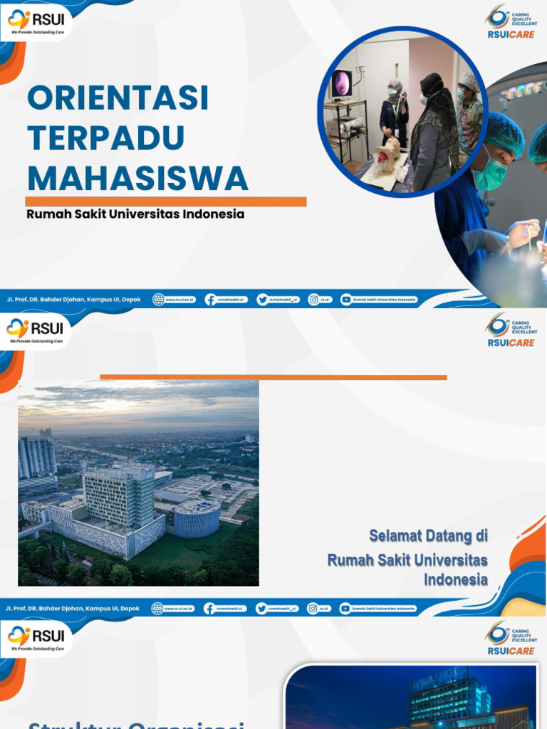 Orientasi Mahasiswa RSUI 2025-2029 | PDF