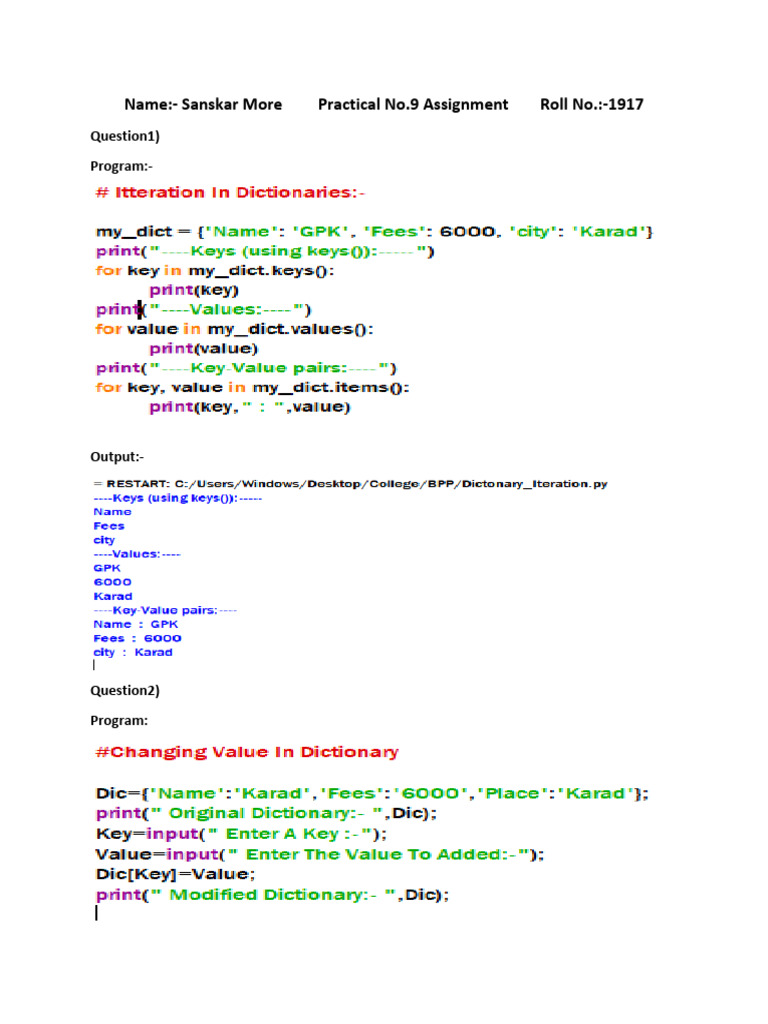 Practical 9 Assignment | PDF