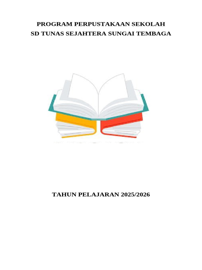 Program Perpustakaan SD Tunas Sejahtera | PDF