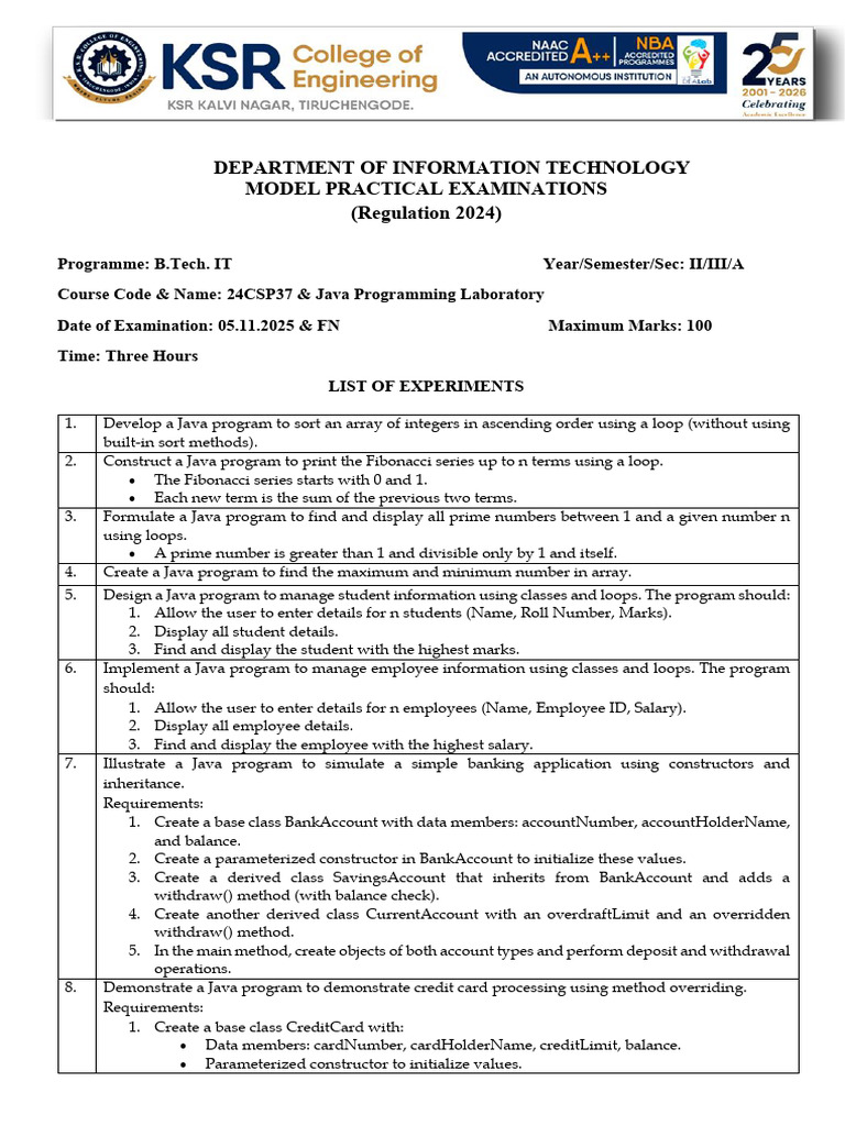 List_of_Exp | PDF | Method (Computer Programming) | Thread (Computing)