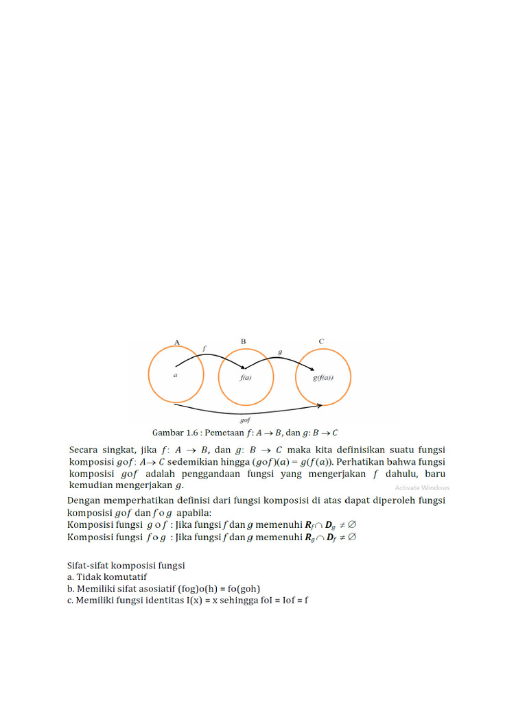 Relasi Dan Fungsi Bagian 2 | PDF