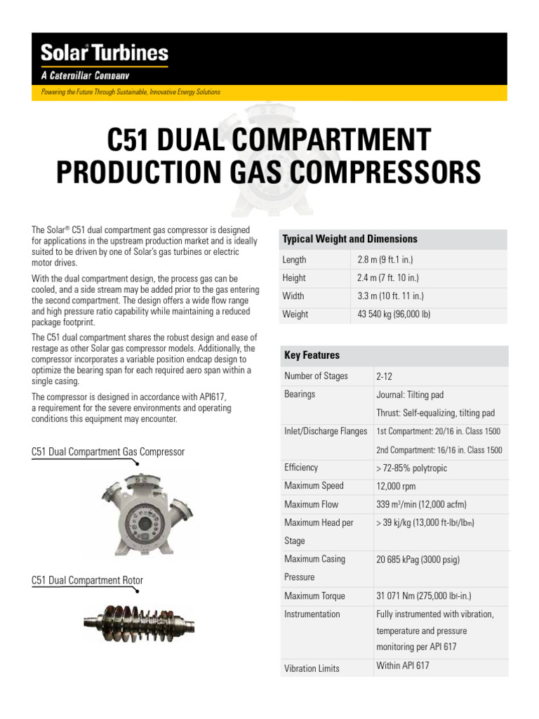 C51 Dual | PDF | Turbine | Gases