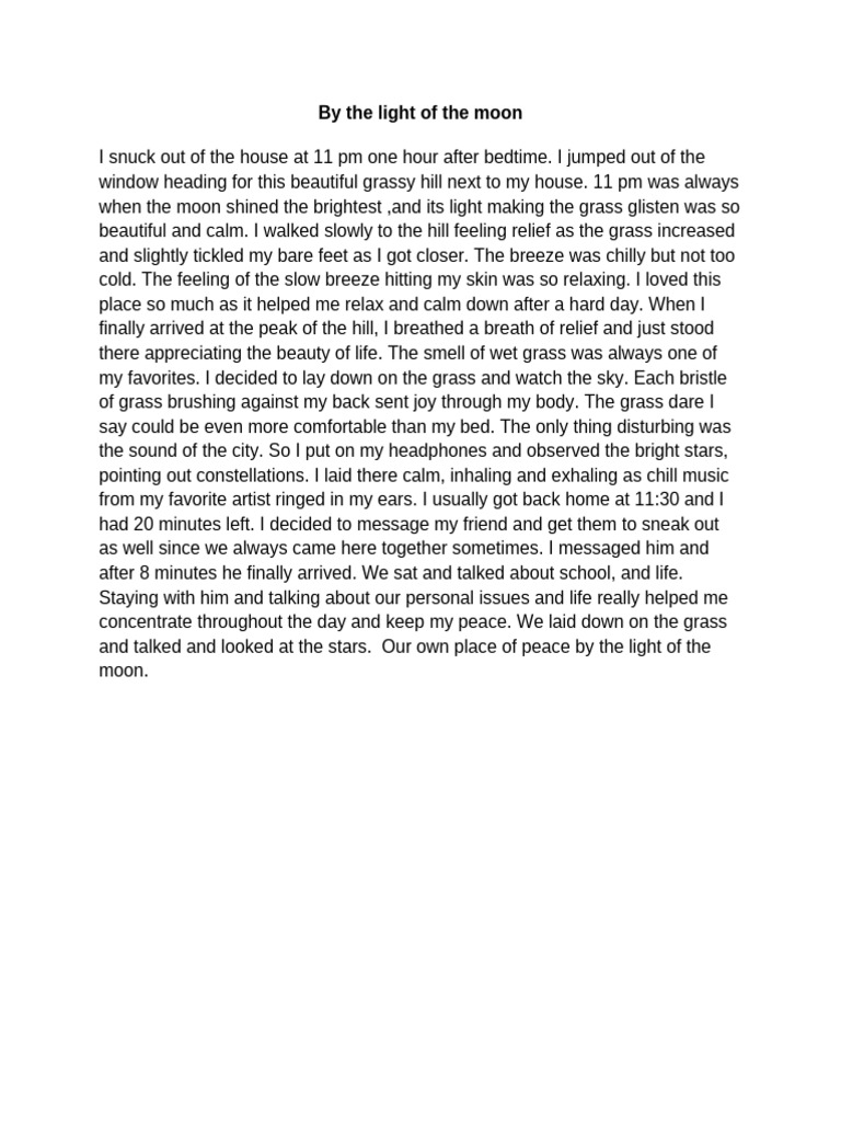 Descriptive Writing 2 | PDF