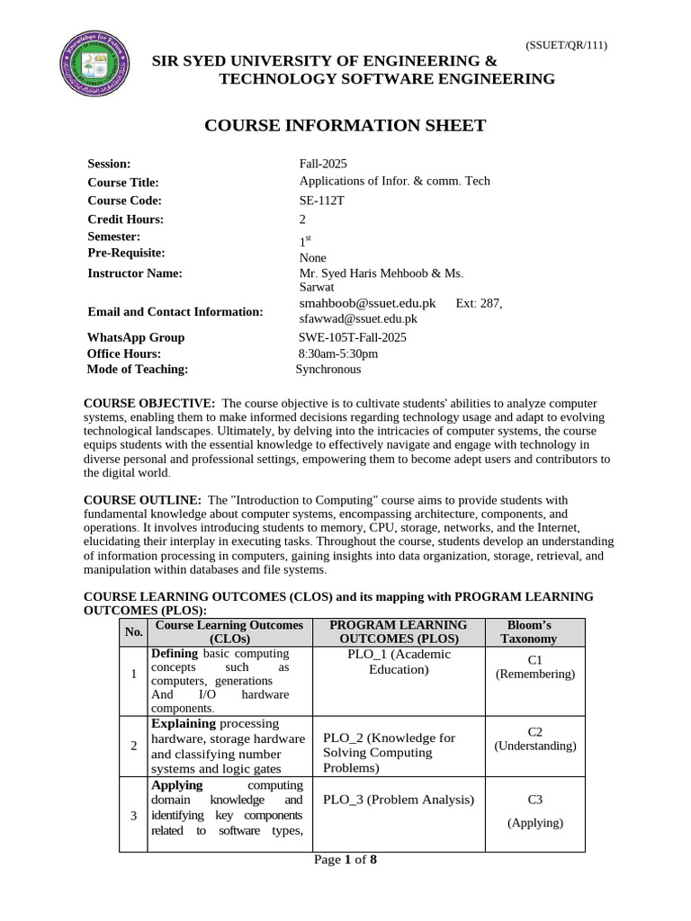 ITC-25-CIS (New) | PDF | Computer Network | Computer Data Storage
