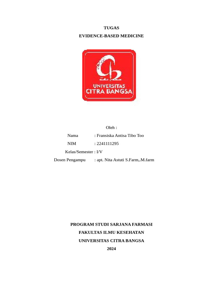 06 - Fransiska Antisa Tibo Too - Farmasi I | PDF