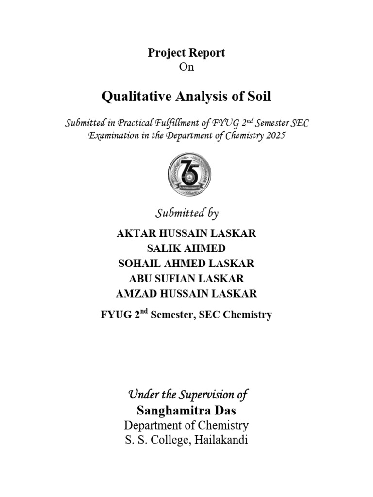 Project Soil | PDF | Soil | Plant Nutrition