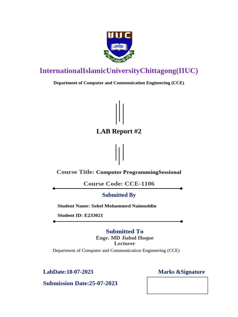 Lab Cover Final | PDF