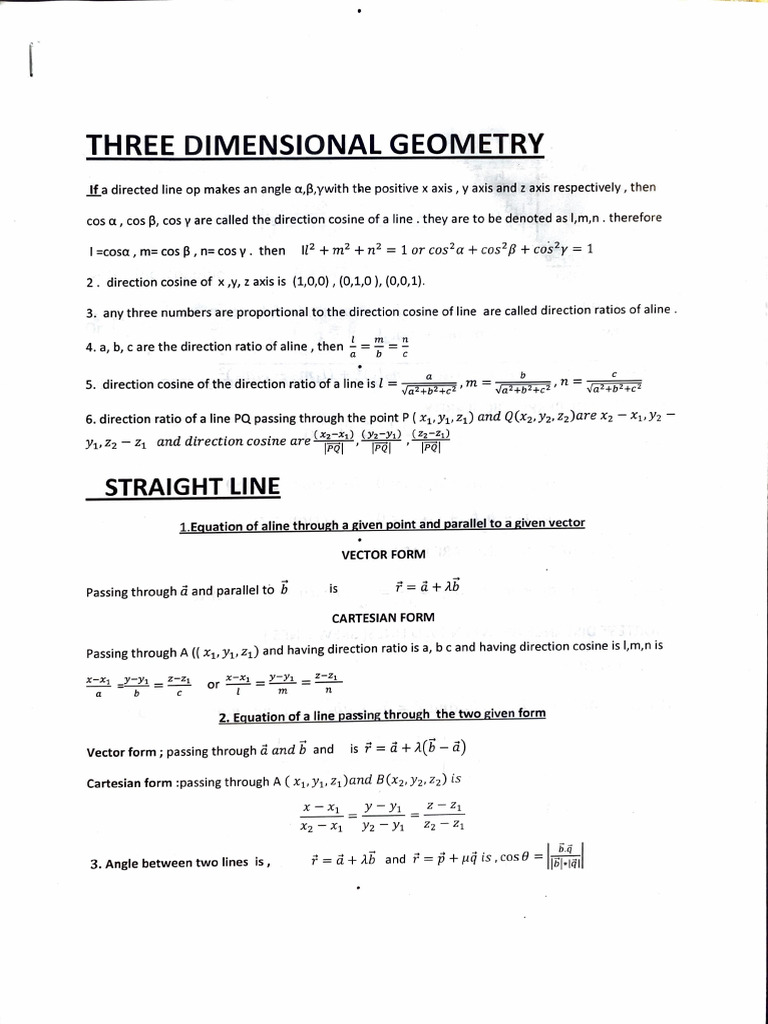 Class 12 Algebra, Trigo, Calc Amd Vector 2 | PDF