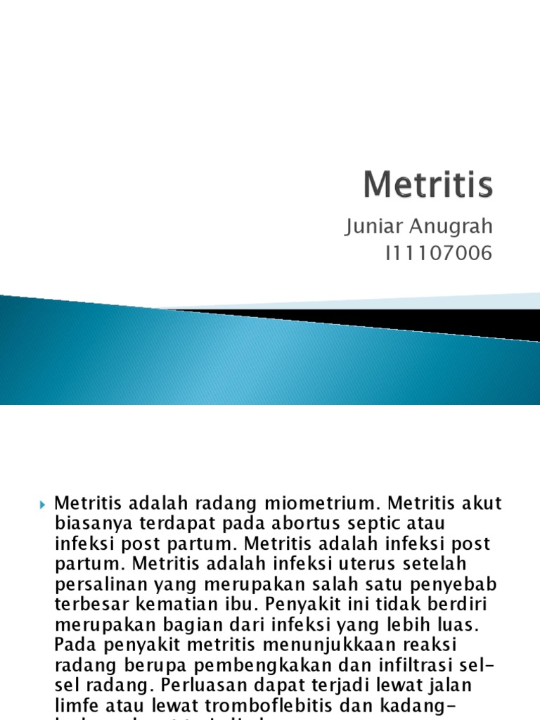 Metritis | PDF | Politik | Kesehatan Holistik