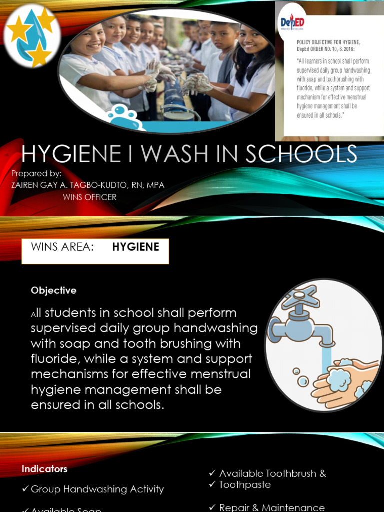 School Hygiene Practices and Management | PDF