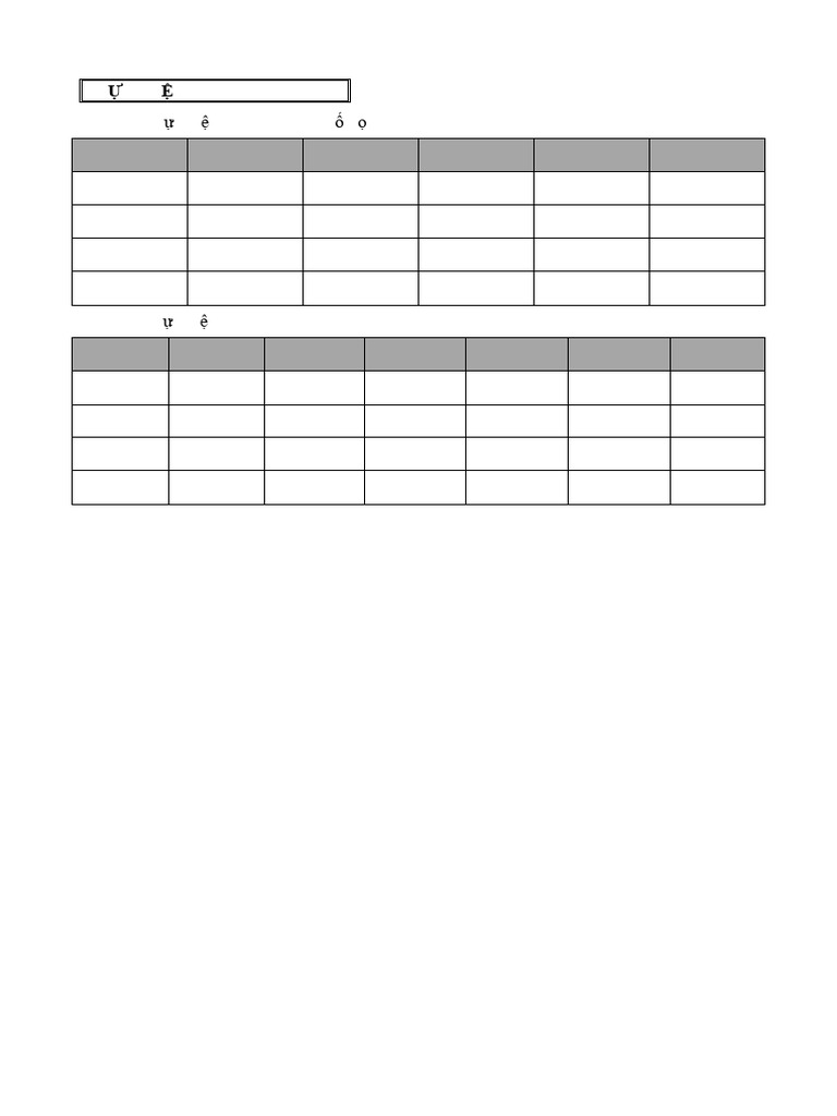 Bai Tap Excel | PDF