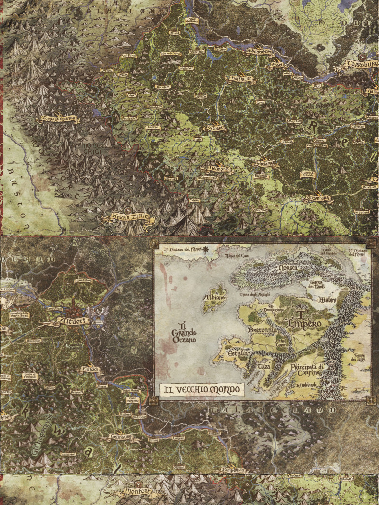 Mappa WFRP X4 | PDF