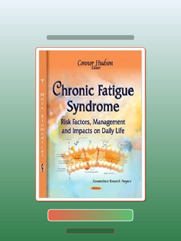 Ultimate Bundle Chronic Fatigue Syndrome Risk Factors Management and ...