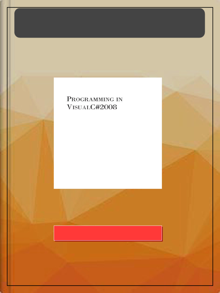Programming in Visual C 2008 3rd Edition Julia Case Bradley available all format | PDF | Object ...