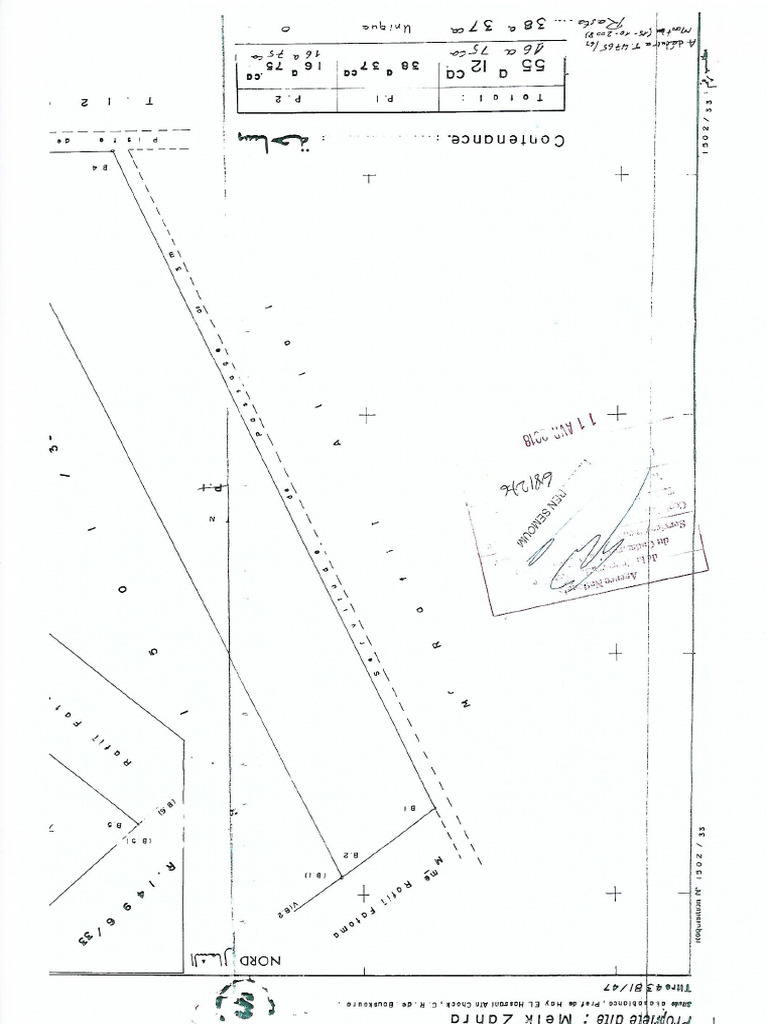 Plan Cadastral | PDF