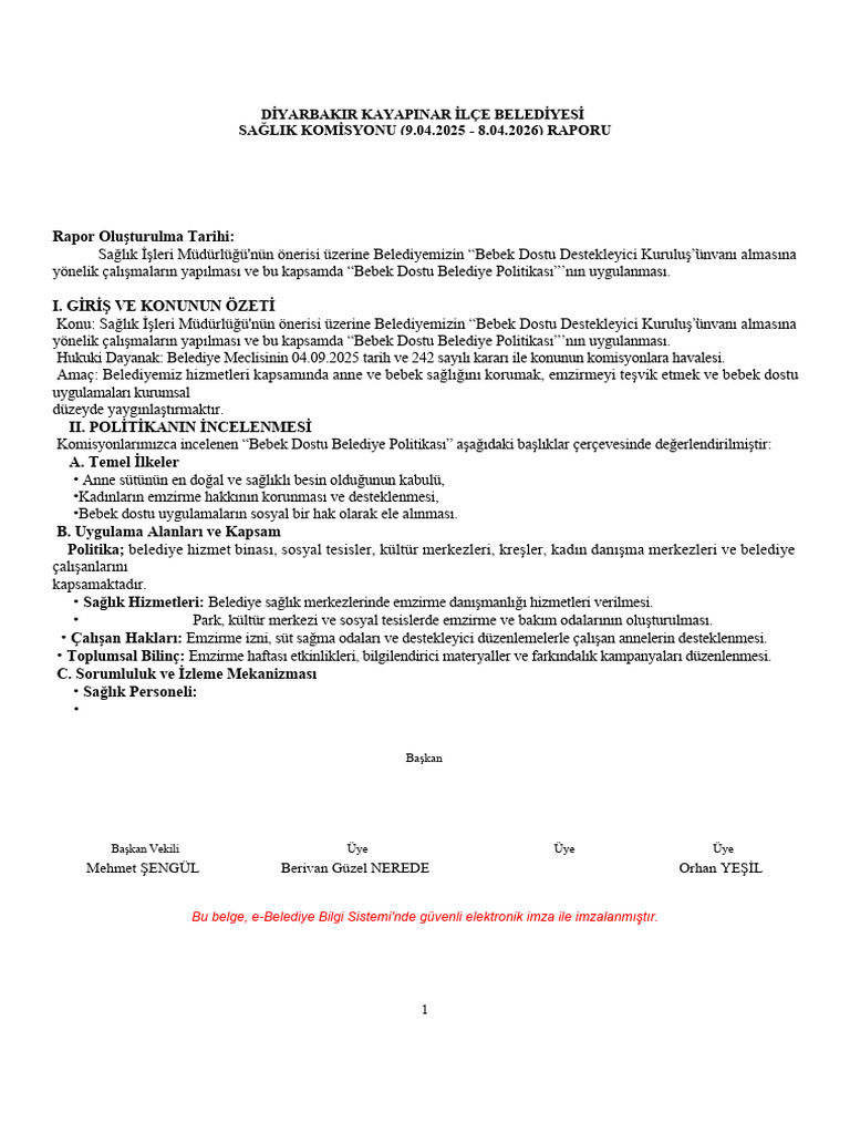 Sa L K Kom Rapor 1 | PDF