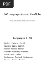 ISO Language Codes and Locales List | PDF | Linguistics | Languages