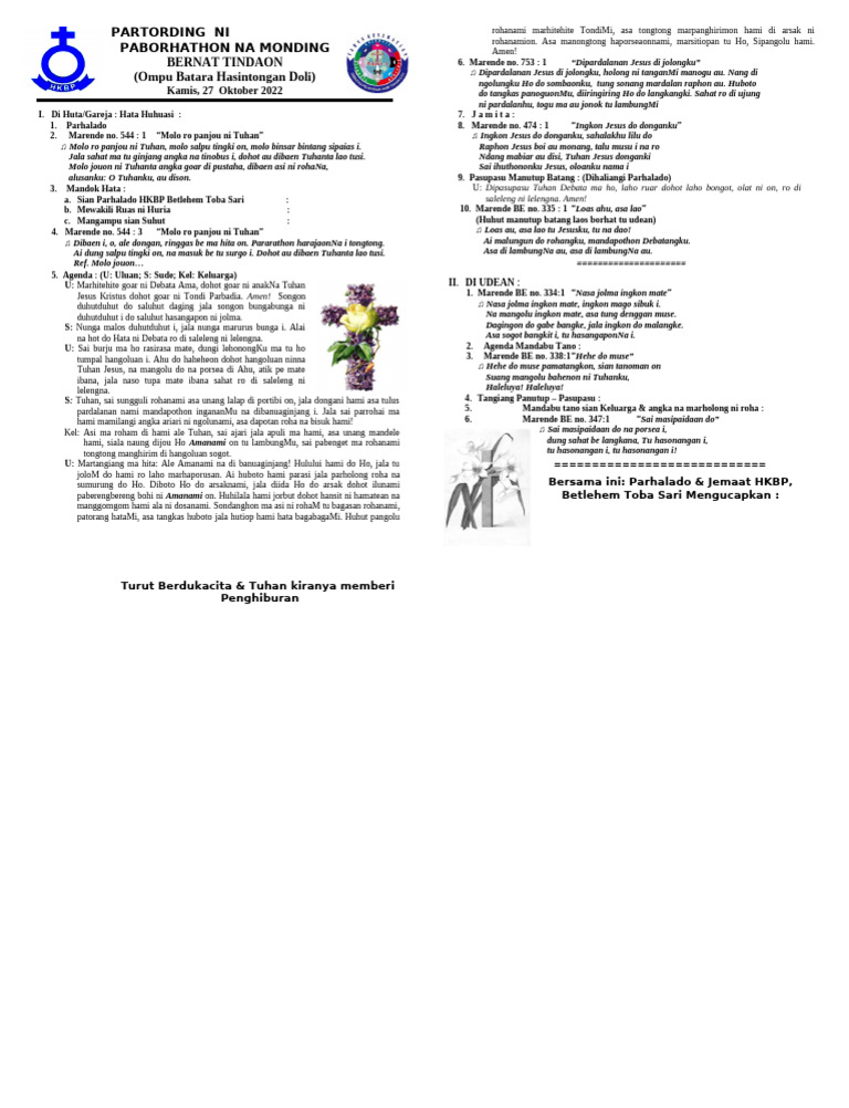 Partording Ni Paborhat Na Monding | PDF