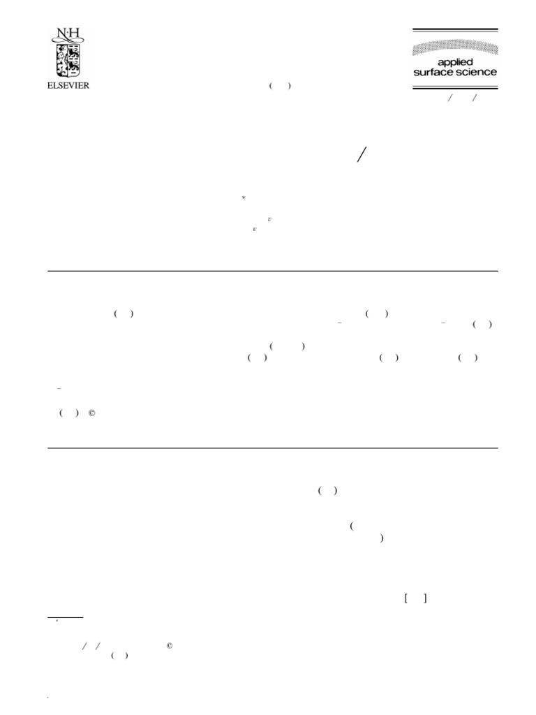 An XPS Investigation of the Oxidation_corrosion of Melt-spun Mg | PDF ...