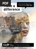 VU Amsterdam Exchange Info 2024-2025 | PDF | Academic Degree | Bachelor ...