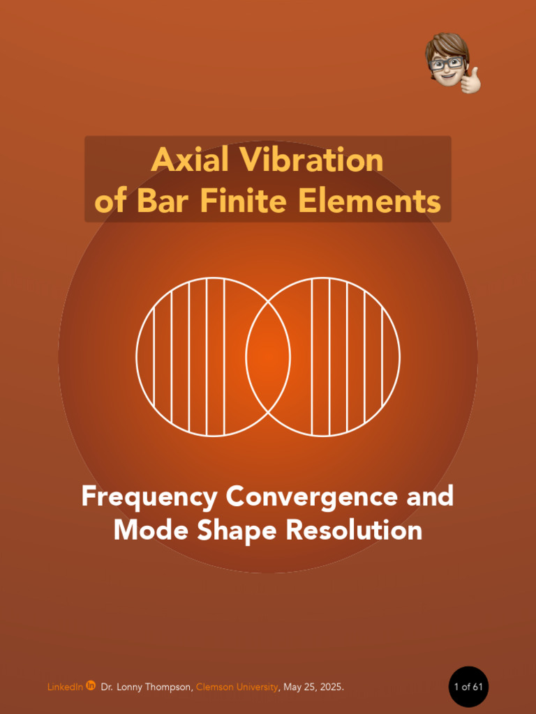 Axial Vibration of Bar | PDF | Eigenvalues And Eigenvectors | Normal Mode