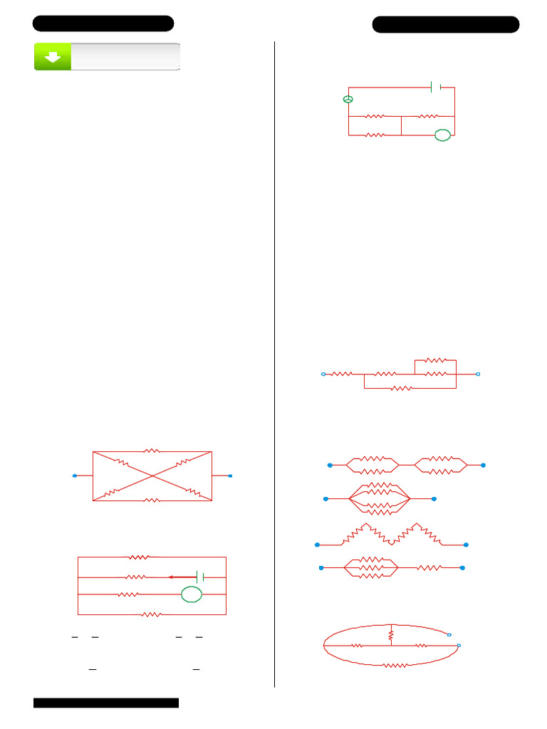 2b.current Electricity (135-146) | PDF | Series And Parallel Circuits | Quantity