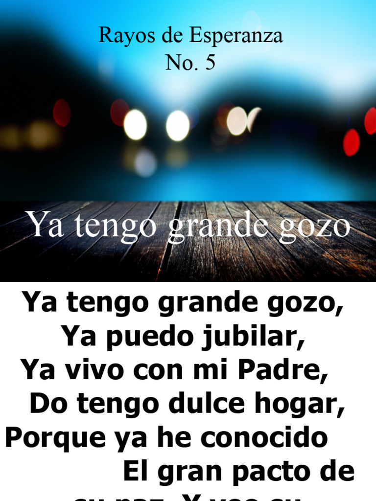 5 Ya Tengo Grande Gozo | PDF