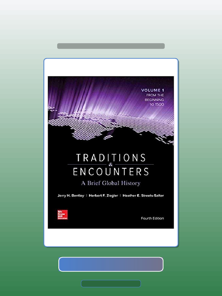 Answers For Traditions and Encounters A Brief Global History Vol 1 4th ...