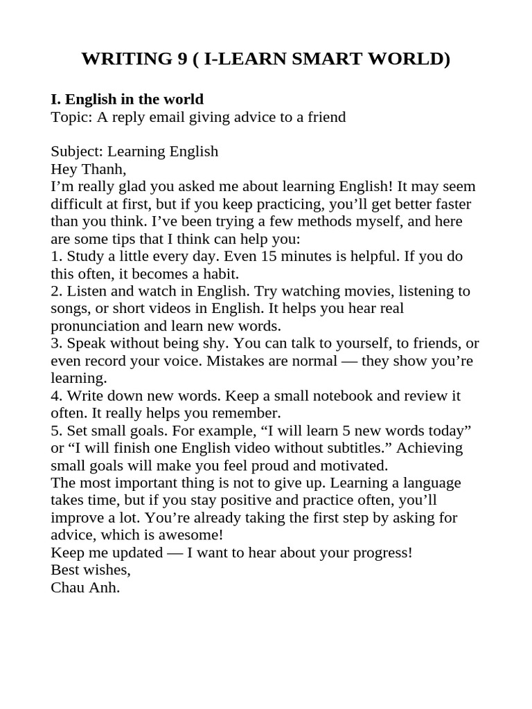 Tips for Learning English Effectively | PDF